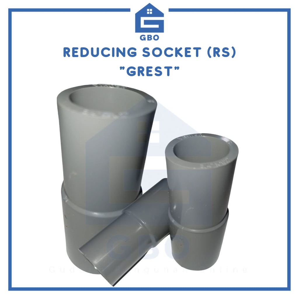 Jual GREST - VLOK SOCK 1" x 3/4" / FITTING PIPA / REDUCING SOCKET / R ...