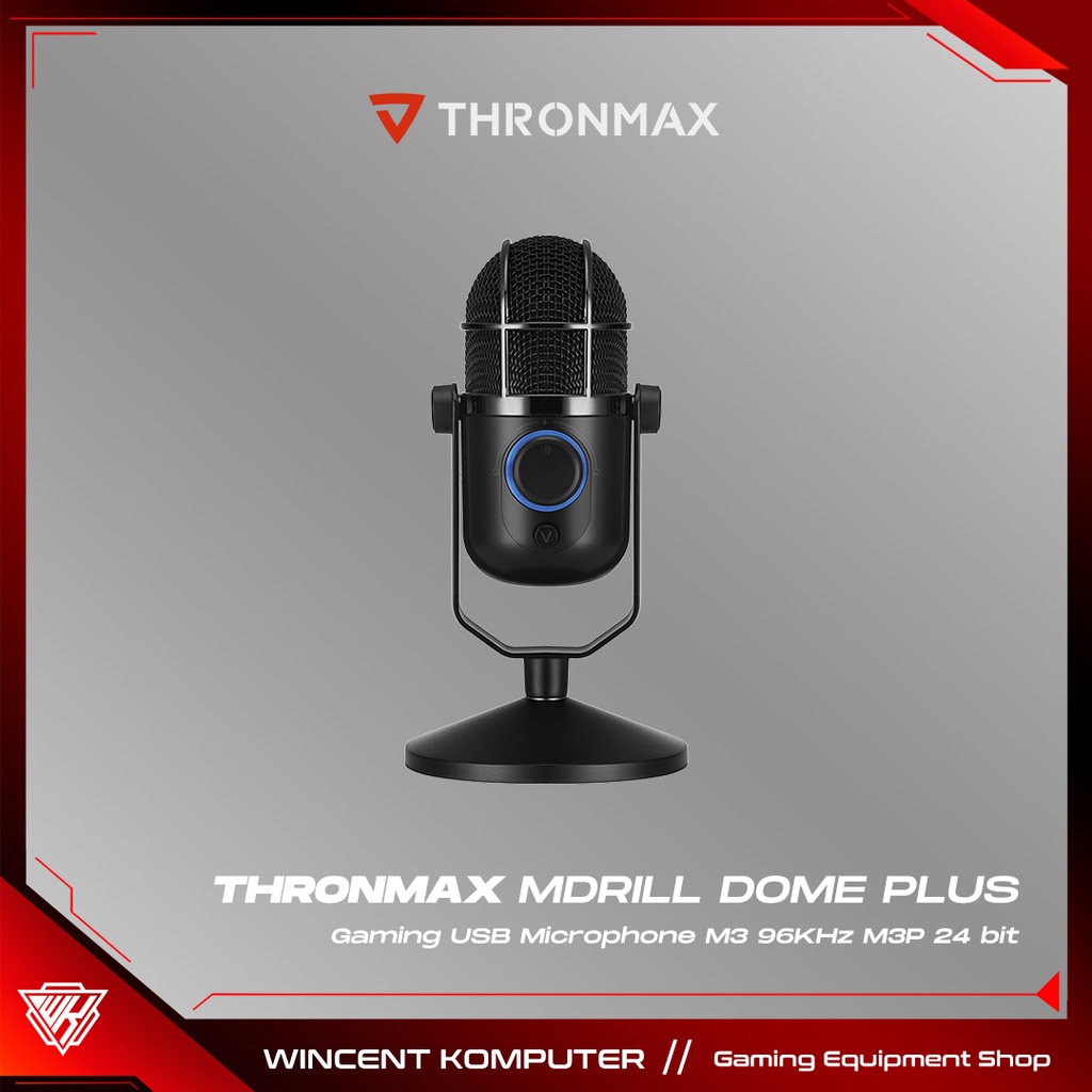 Jual Thronmax Microphone Mdrill Dome Plus M3 USB M3P | Shopee Indonesia