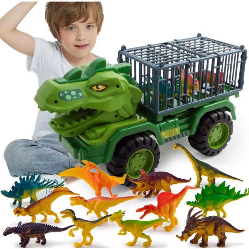Jual MOBIL DINOSAURUS TRUK JUMBO / MAINAN MOBIL TRUK DINOSAURUS BESAR ...