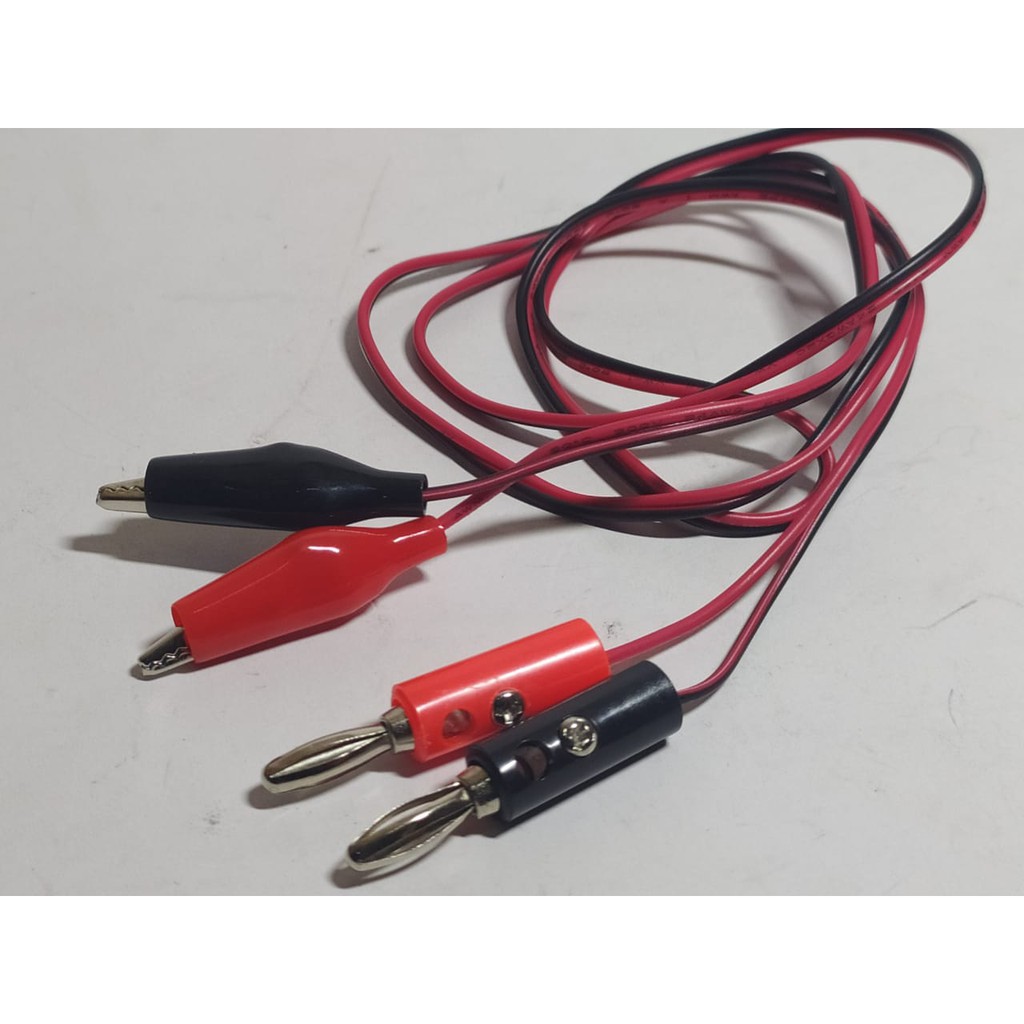 Jual Kabel Power Supply Merah Hitam Kabel Power Supply Jepit | Shopee ...