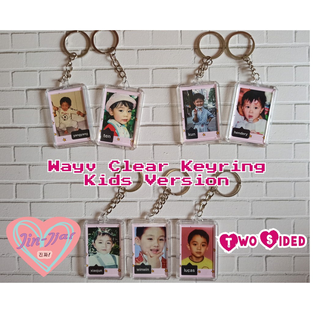 Jual NCT WayV Kids Version Keyring Keychain Ganci Gantungan Kunci ...