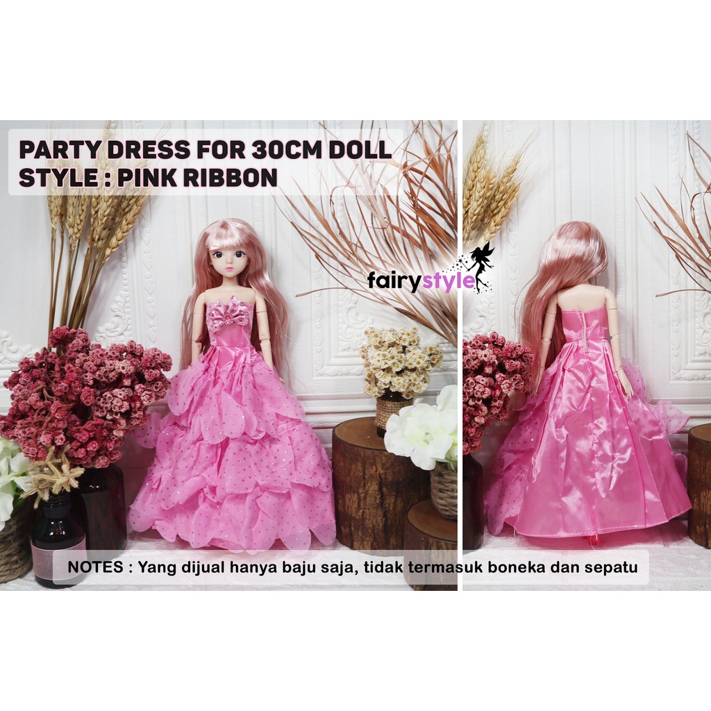 Jual Baju Party Dress Untuk Boneka BJD Pivotal 30cm atau 1/6 ...