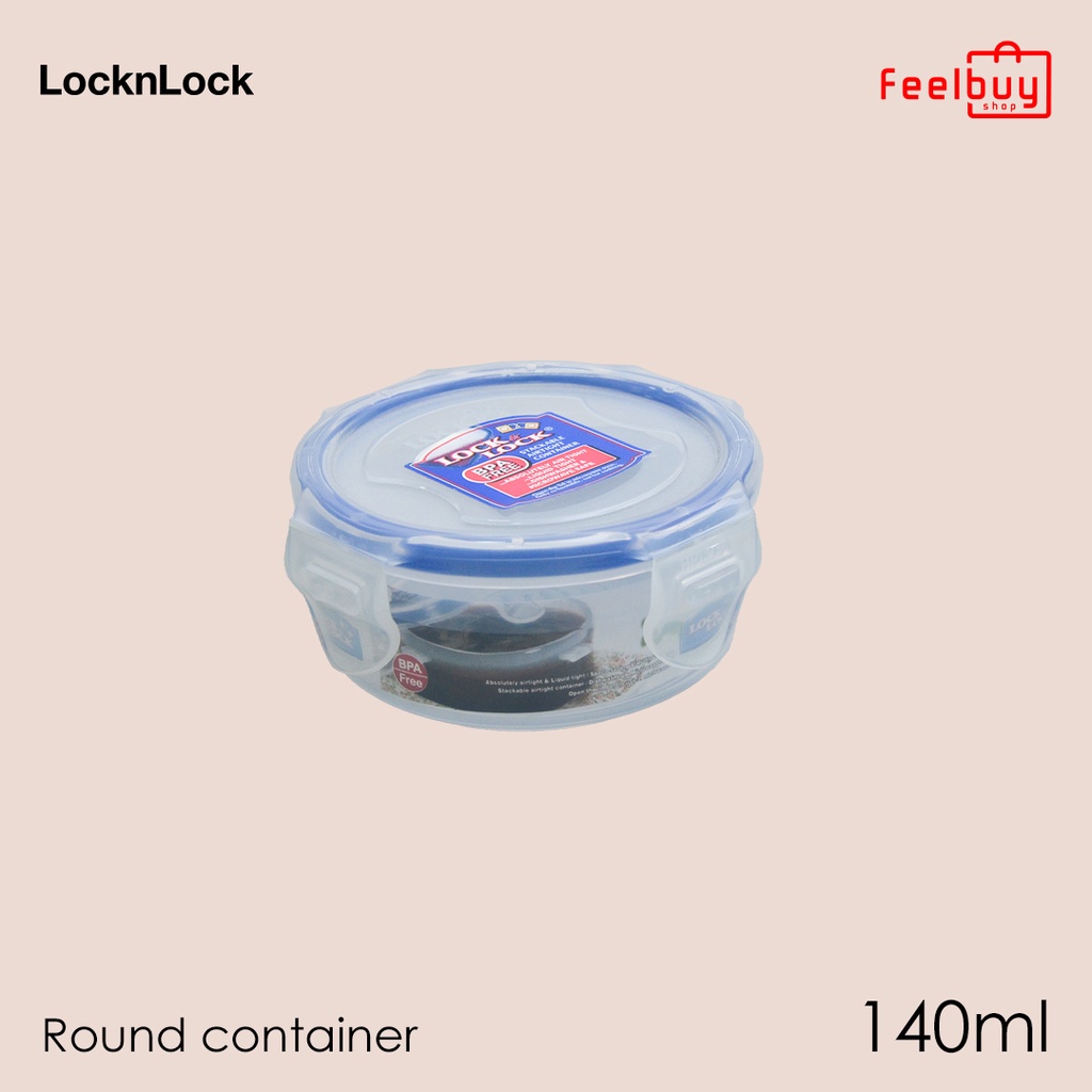 Jual LocknLock Round Food Container 140ml HPL934 | Shopee Indonesia