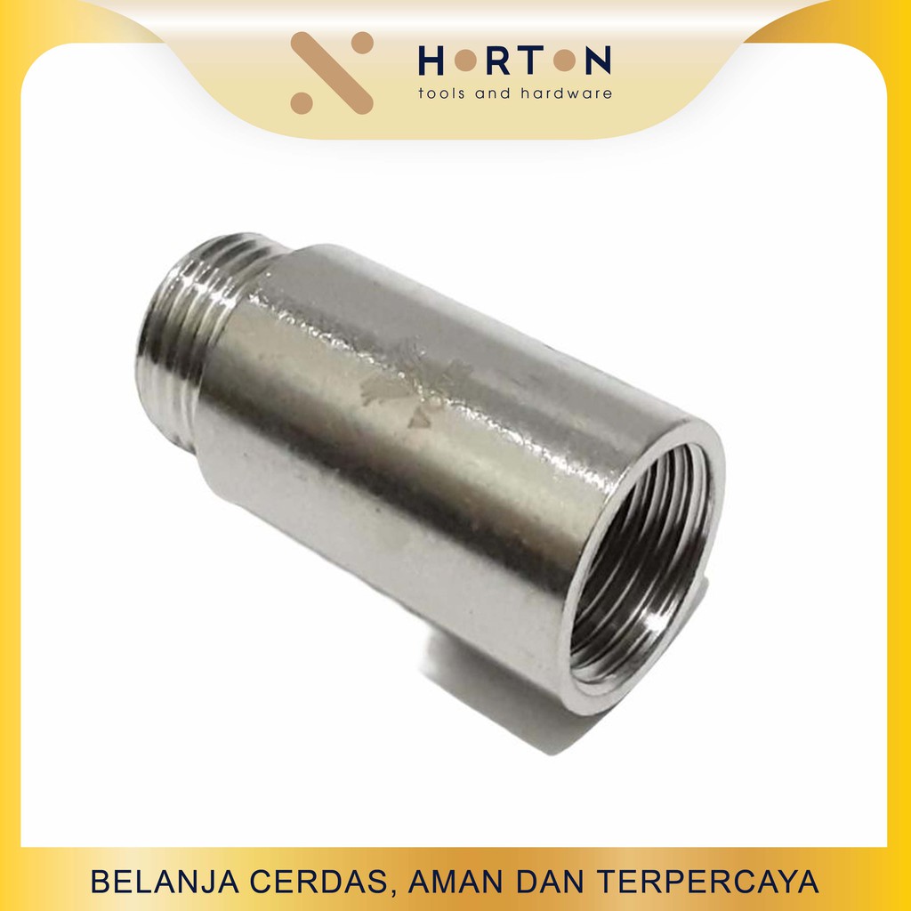 Jual Long Nepel 1/2 Inch / Sambungan Kran / Sambungan Sok | Shopee ...