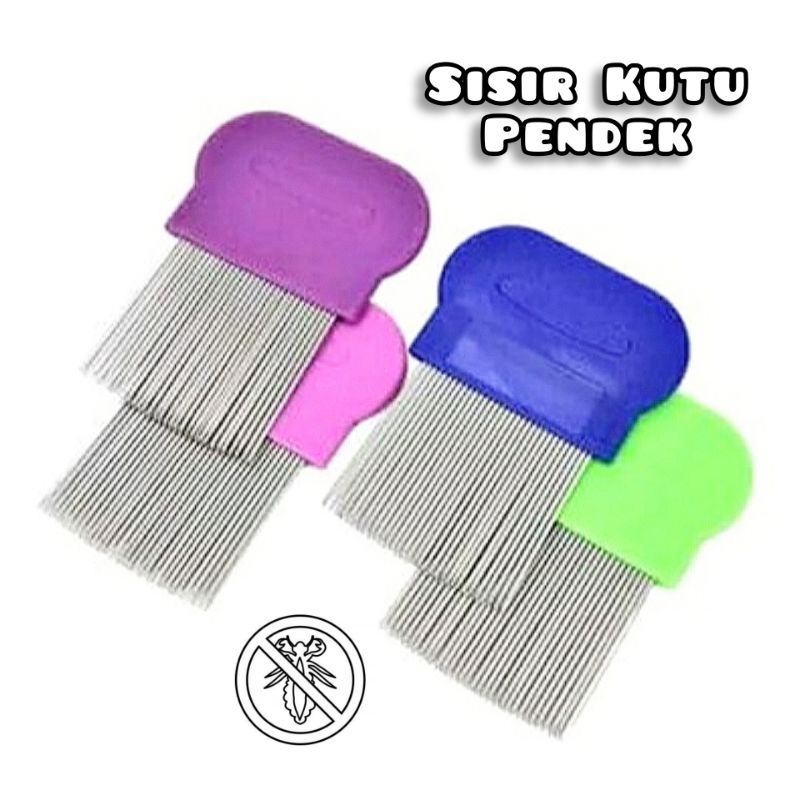 Jual Serit Kutu Besi Pendek Sisir Kutu Magnet Logam Mika Satuan ...