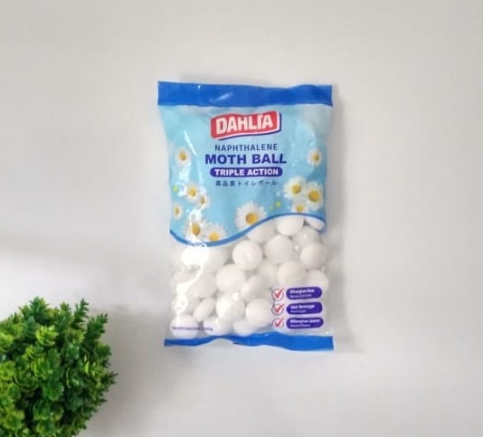 Jual Dahlia Naphthalene Moth Ball 300gr Triple Action | Shopee Indonesia