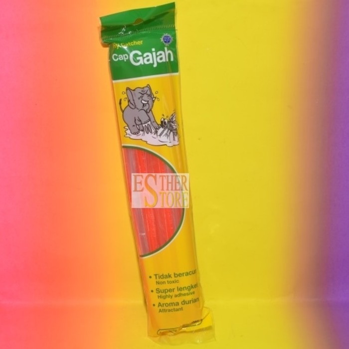 Jual Lem Lalat Stik Cap Gajah - Insect Fly Catcher | Shopee Indonesia
