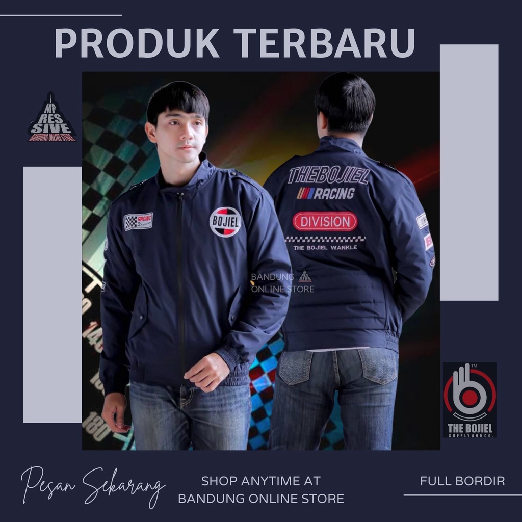 Jual JAKET NASCAR RACING SPEED FULL BORDIR PREMIUM THE BOJIEL DIVISION ORIGINAL - JAKET PARASUT ...