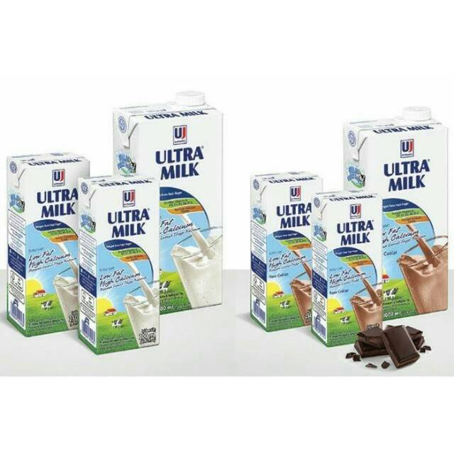 Jual UHT Ultra Milk Low Fat All Variant 1 Liter (Isi 12pcs) | Shopee ...