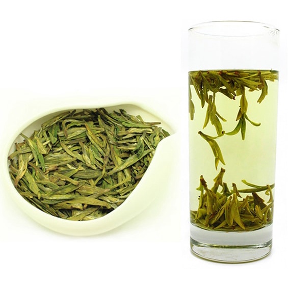 Jual Teh Longjing / Yu Qian Long jing Dragon Well Tea Sample 25gr ...