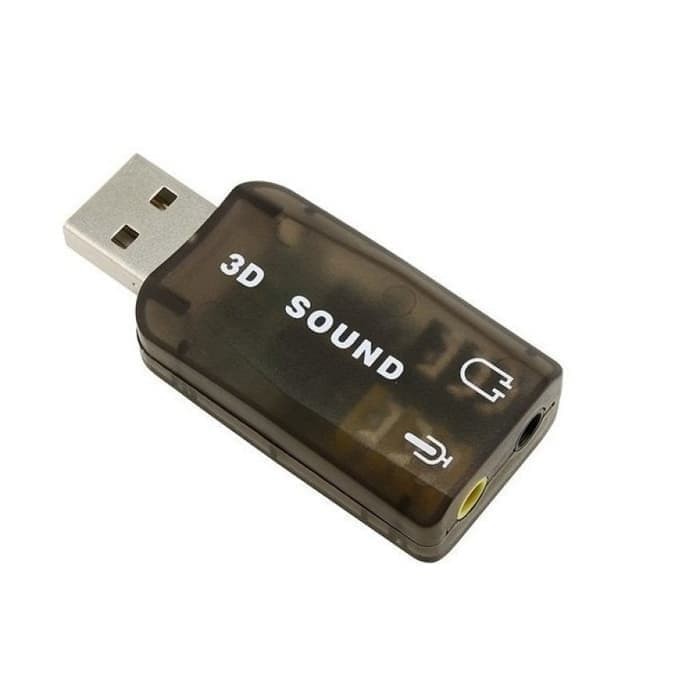 Jual USB Sound Adapter 3D 5.1 Channel External Soundcard Audio | Shopee Indonesia