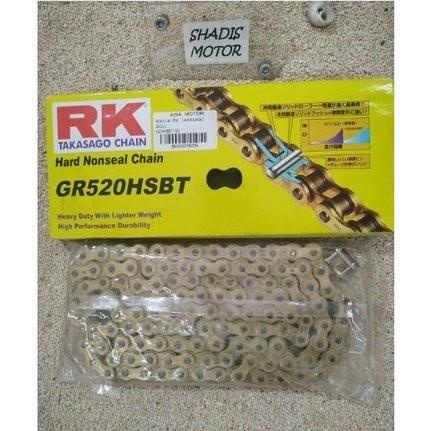 Jual Rantai RK Takasago Chain 520 HSBT - 120 Warna Gold | Shopee Indonesia