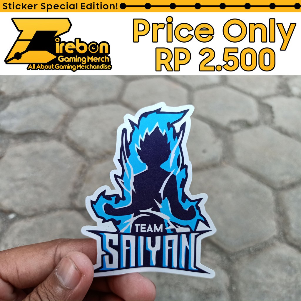 Jual Sticker Stiker Mobile Legends Team Saiyan | Shopee Indonesia