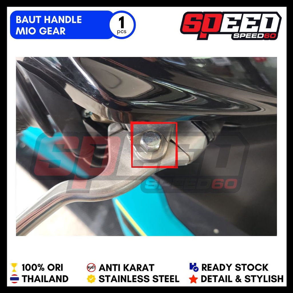 Jual Baut Tojosan Handle Kanan Yamaha Mio Gear 125 Baut Probolt ...