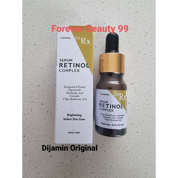 Jual Dr.Rx Serum Retinol Complex - serum pemutih pencerah untuk kerutan ...