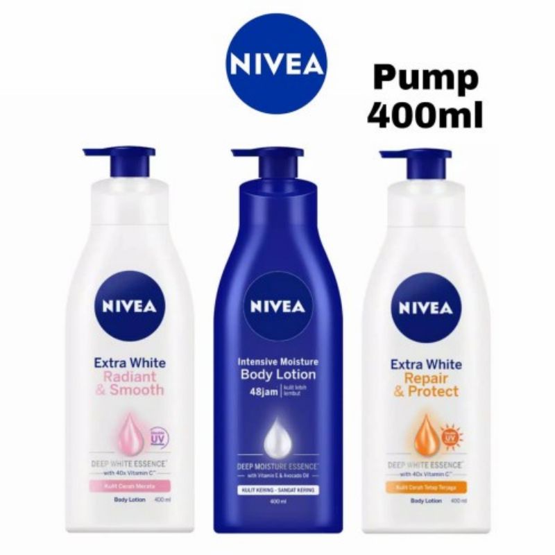 Jual (380ML) KEMASAN BARU NIVEA BODY LOTION | Shopee Indonesia