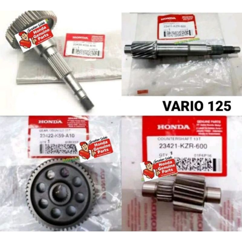 Jual GIGI RASIO GIGI TRANSMISI GARDAN KOMPLIT PULLY AS RODA SET ASLI ...