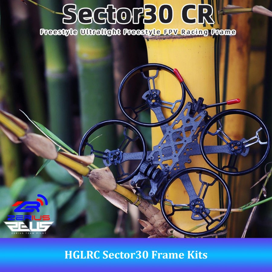 Jual HGLRC Sector30 Frame Kit Sector 30 3inch Ultralight Cinewhoop ...