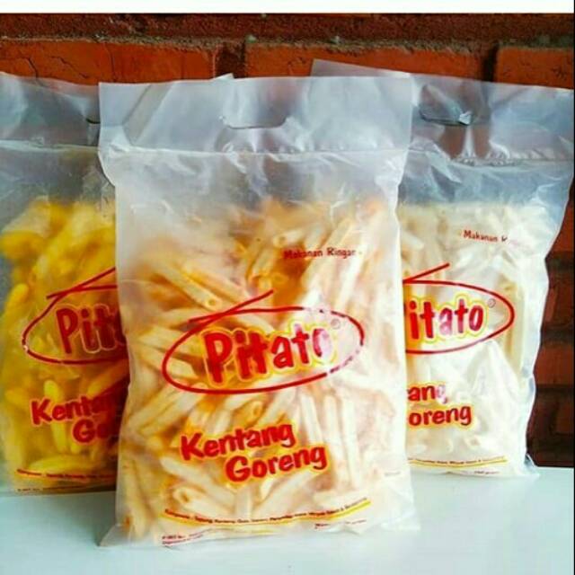 Jual Pitato kentang goreng french fries 3 rasa | Shopee Indonesia