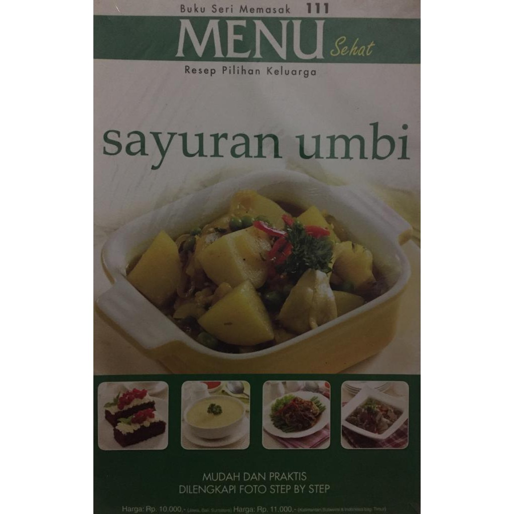 Jual Buku Resep Masak Sehat Menu favorit | Shopee Indonesia