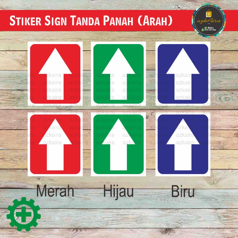 Jual Sticker Sign | Stiker Rambu | Safety Sign | Tanda Panah K3 - Uk ...