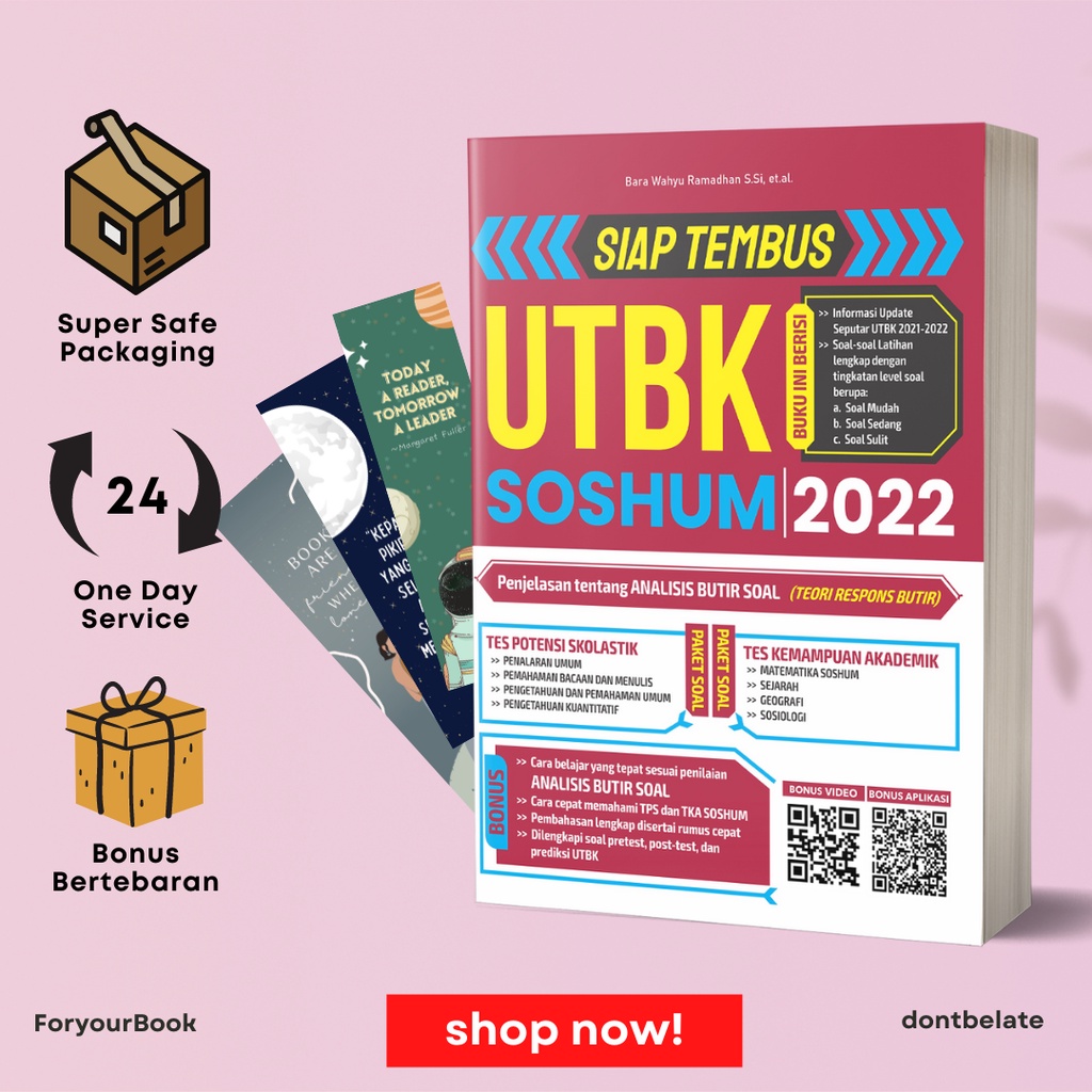 Jual Buku Siap Tembus Utbk Soshum 2022 - Charissa Publisher | Shopee Indonesia