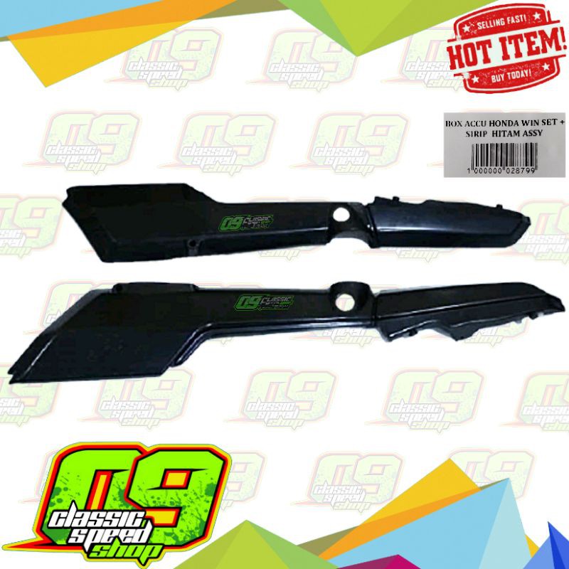 Jual box tutup aki win 100 set box bodi body cover side cover samping ...