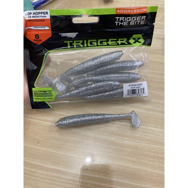 Jual Soft Lure TRIGGER X SLOP HOPPER 4.5 INCHI HARGA SATUAN (1pc ...