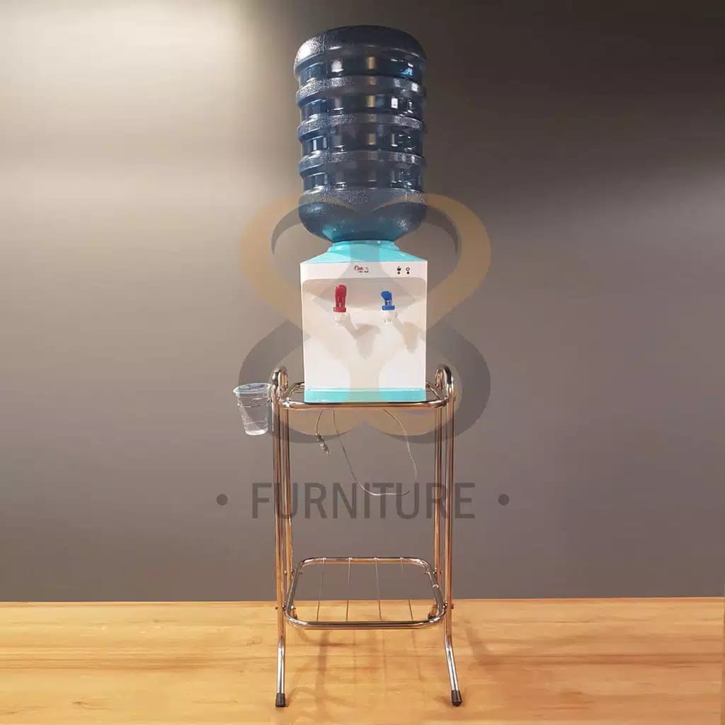 Jual RAK / RAK DISPENSER / RAK DISPENSER SUSUN 2 / MEJA GALON | Shopee ...