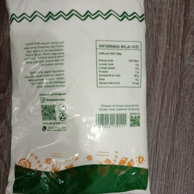 Jual Sapapua (Sagu Papua)asli dari Papua harga untuk 1kg ☃ 46@ | Shopee ...