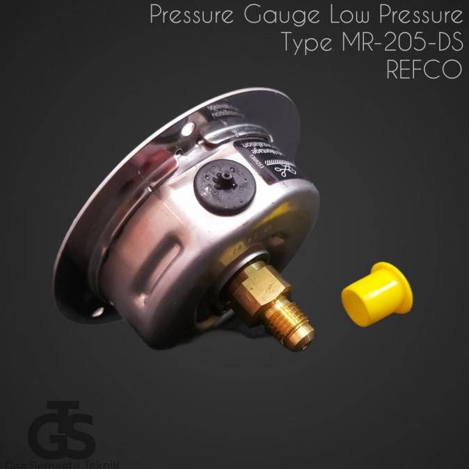 Jual Pressure Gauge Refco With Oil Mr205Ds | Meteran Refco Mr-205-Ds Refco | Shopee Indonesia
