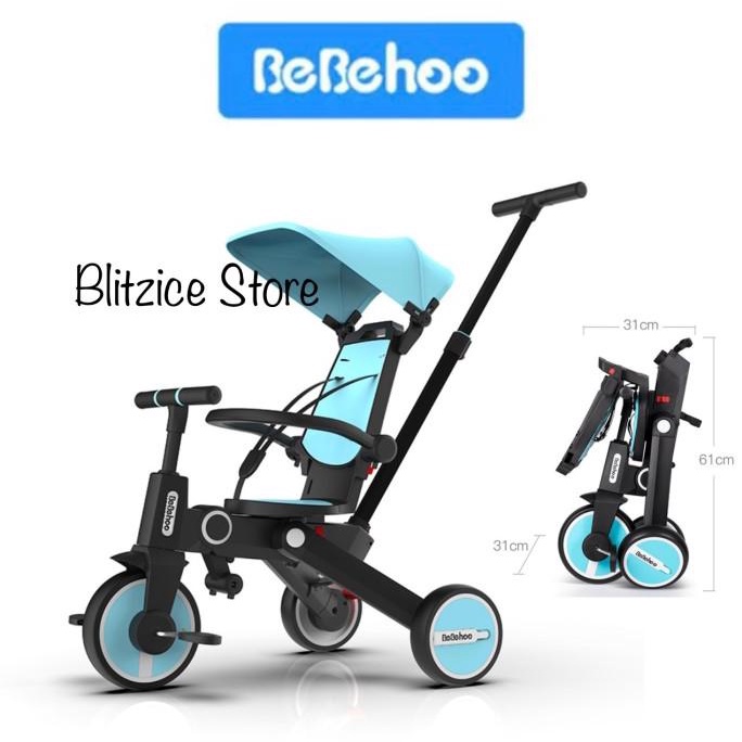 Jual Bebehoo 3 In 1 Gen 2 Baby Stroller Sepeda Anak Lipat Folding Trike ...