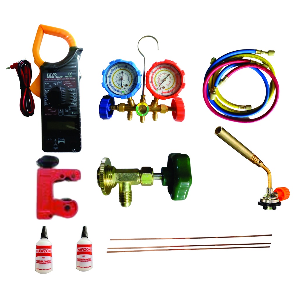 Jual PAKET LENGKAP ALAT SERVICE KULKAS DAN AC | Shopee Indonesia