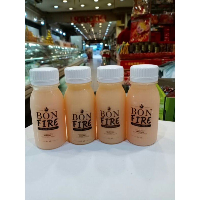 Jual Bonfire ginger lemon shot- Bon fire jahe lemon madu | Shopee Indonesia
