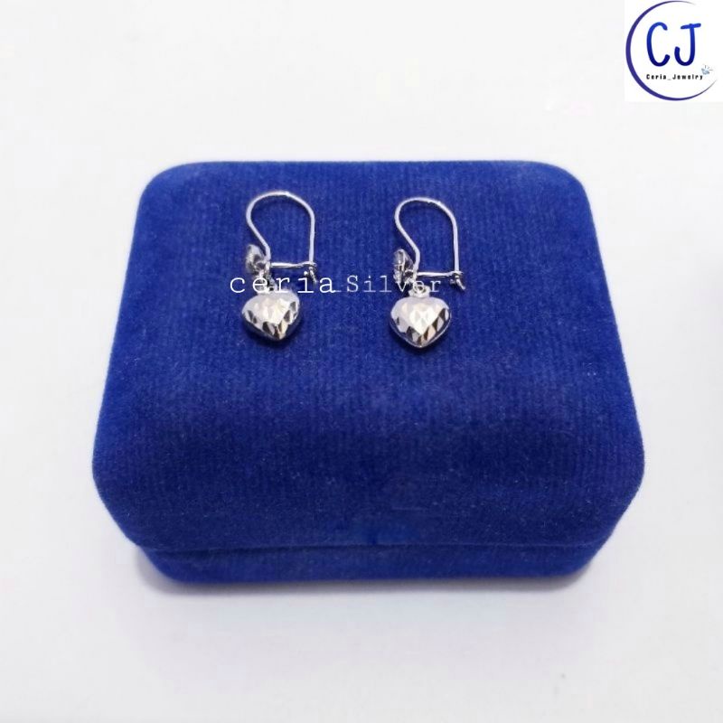 Jual Anting Perak Asli Silver Wanita Dewasa 925 Lapis Emas Model Emas ...