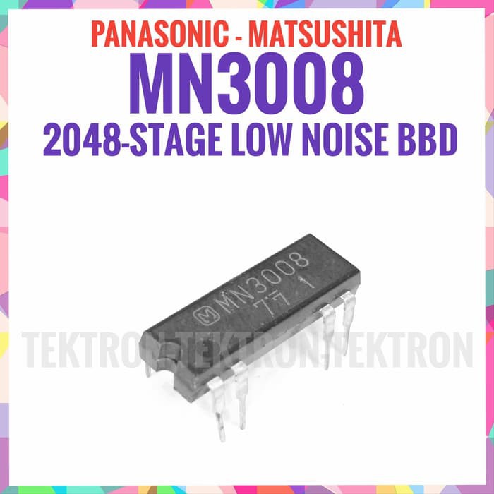 Jual Panasonic MN3008 2048 Stage Low Noise BBD IC Echo | Shopee Indonesia