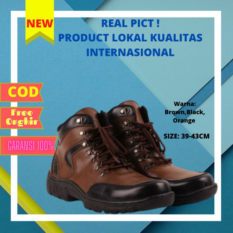 Jual SEPATU BOOTS PRIA | SEPATU BUT PRIA | BOOT PRIA | SEPATU GUNUNG ...