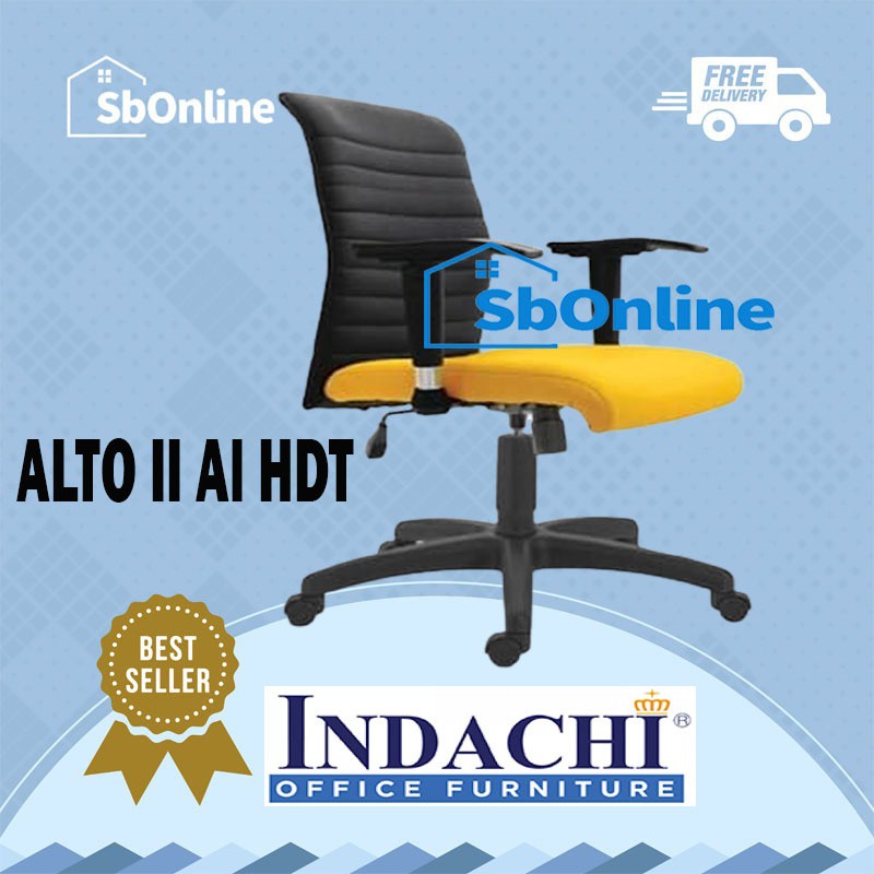 Jual Indachi Kursi Kantor/Kursi Kerja- ALTO II AL HDT | Shopee Indonesia