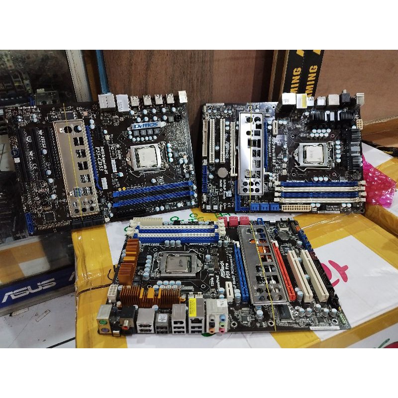 Jual mobo P55 asrock/msi gaming + procesor i5 750 + ram 8gb | Shopee ...