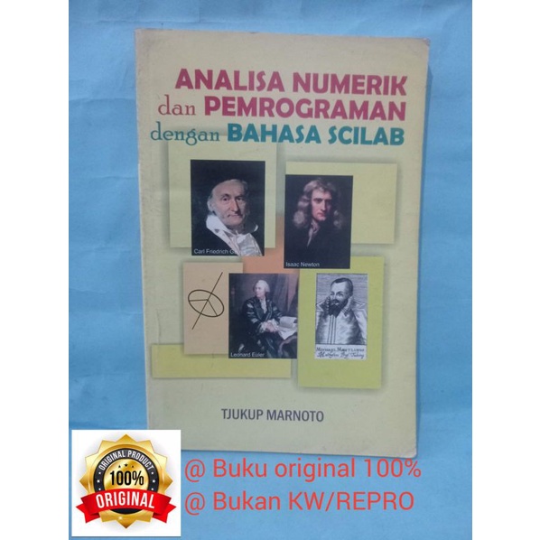Jual buku analisa numerik dan pemrograman dengan bahasa scilab | Shopee ...