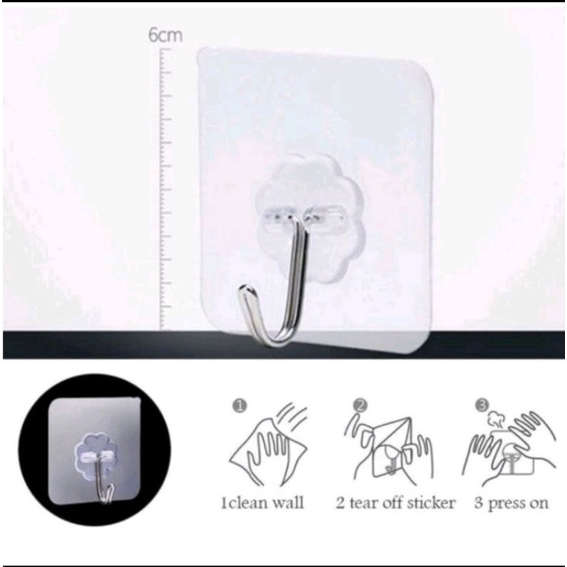 Jual Gantungan Tempel Hook Dinding | Shopee Indonesia