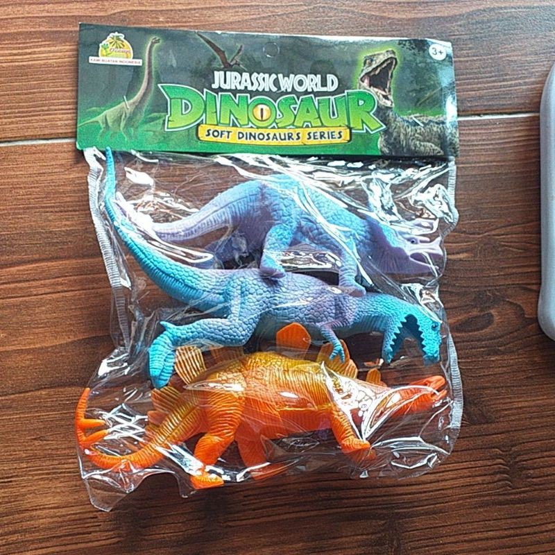 Jual MAINAN DINOSAURUS JURASSIC WORLD SOFT SERIES | Shopee Indonesia