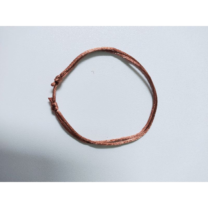 Jual Gelang simple Polos Tali satin 1mm | Shopee Indonesia