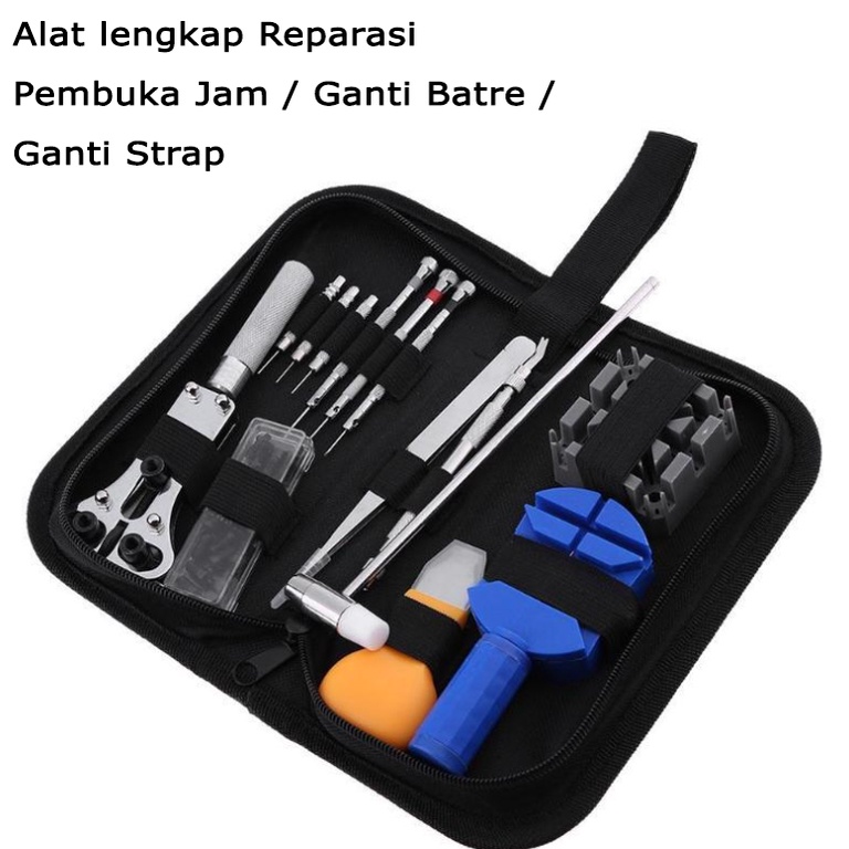 Jual Alat LENGKAP Servis Jam Tangan Reparasi Tali Buka Batre Service ...
