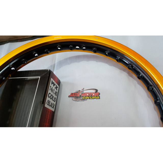 Jual Velg TDR 2tone rim 14" warna Gold/Black | Shopee Indonesia