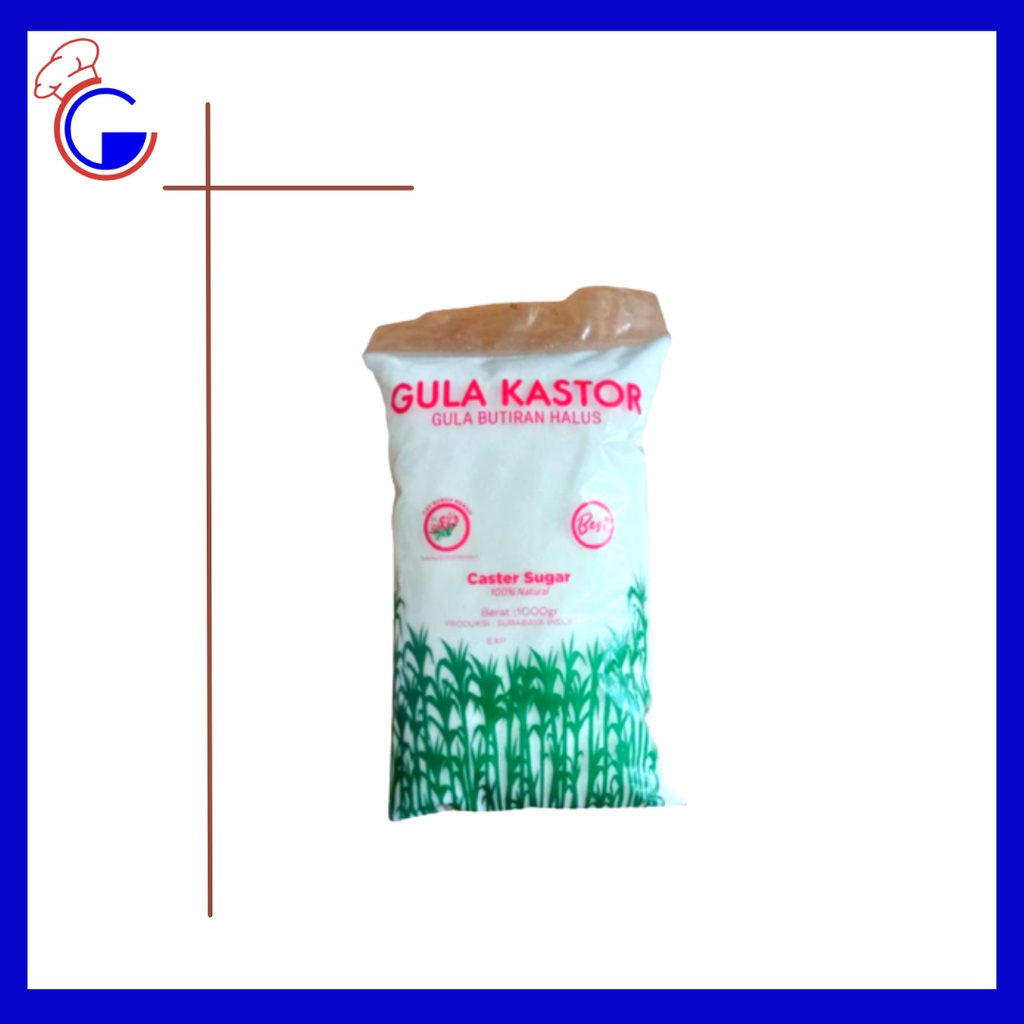 Jual Gula Kastor Halus Bunga Merah 1Kg | Shopee Indonesia