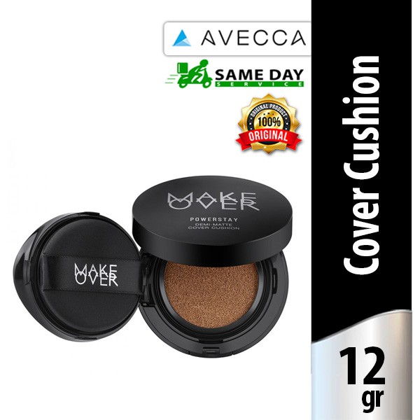 Jual Make Over Demi-Matte Cover Cushion W42 Warm Sand 15 gr / Bedak ...