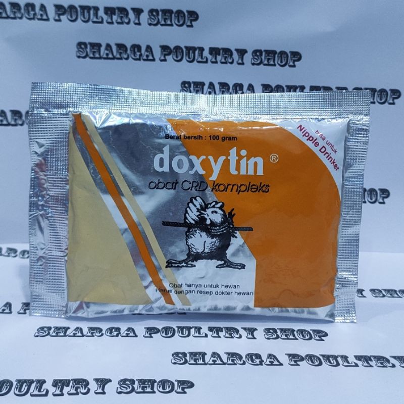 Jual DOXYTIN 100 gr MEDION obat CRD kompleks untuk unggas obat pilek ...