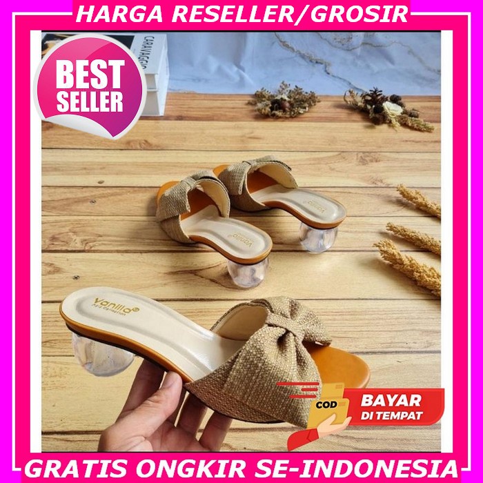 Jual Heels Silang Gladiator Hak Pendek Pump Kotak Tahu Murah Heel Pesta ...