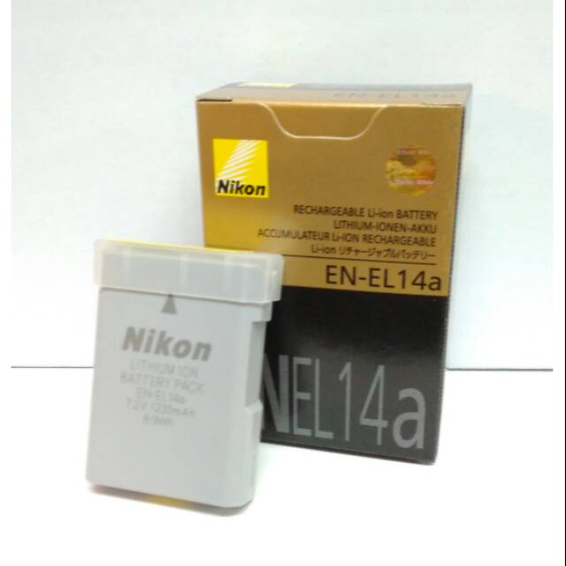 Jual Baterai Nikon EN-EL14a For Nikon D3300 D5300 | Shopee Indonesia